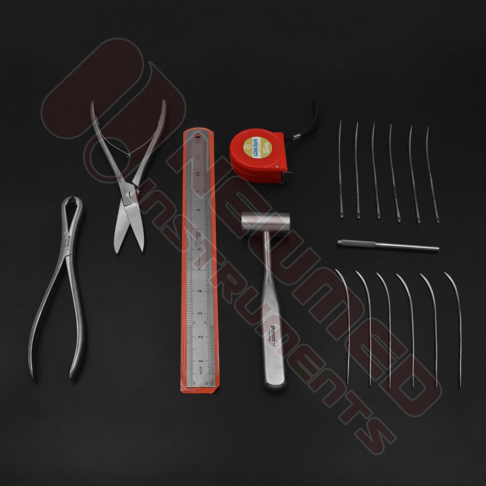 Post Mortem Instruments Set - Autopsy Tools